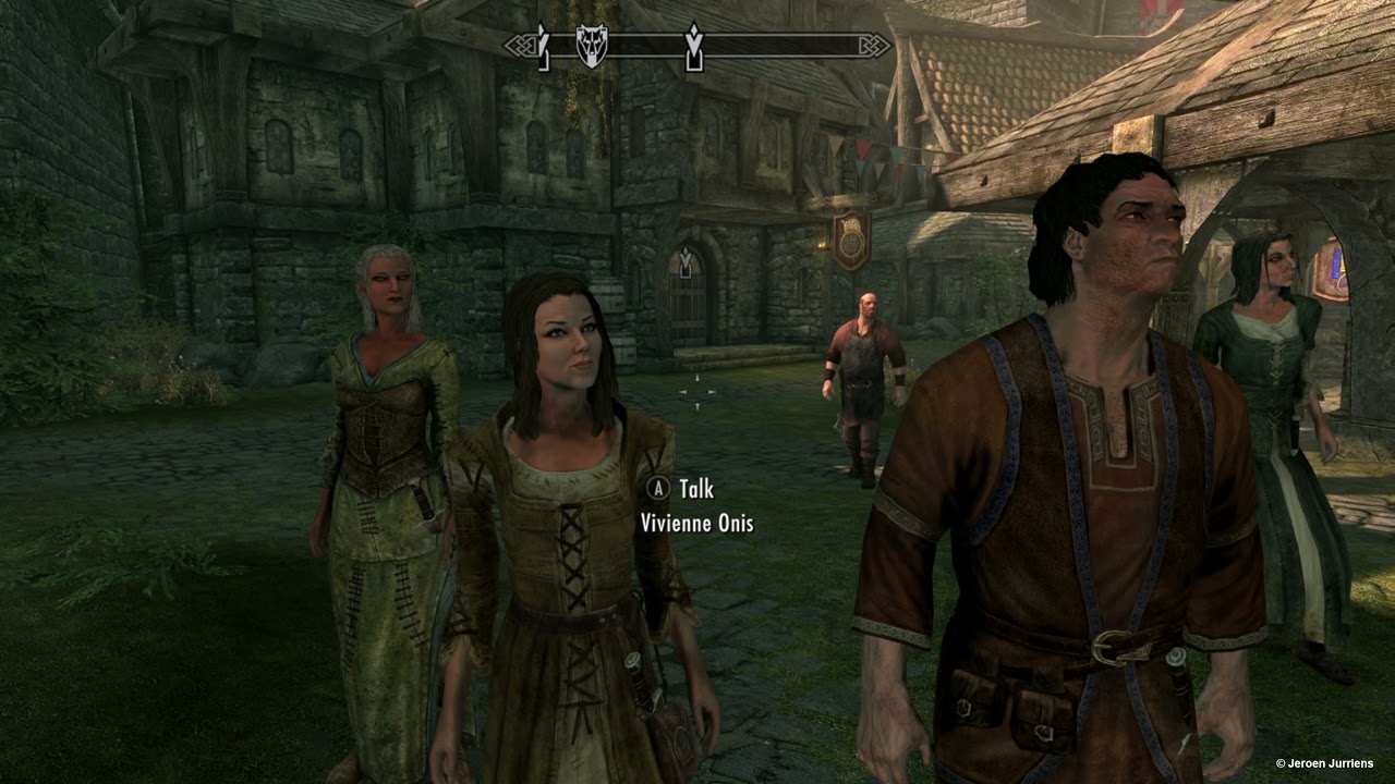 Skyrim - First visit to Solitutde - Execution of Roggvir - YouTube