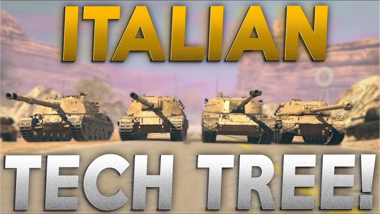 WOTB | ITALIAN TANK DESTROYERS! NEW MECHANIC? - YouTube