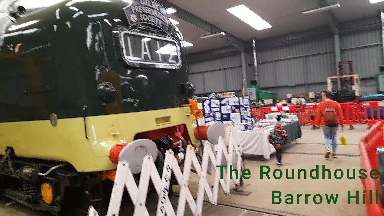 Visit The Roundhouse Train Museum with us! - YouTube
