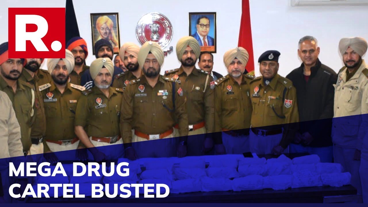 Cross-Border Narcotics Ring Busted In Punjab Police-BSF Joint Op; Over ...