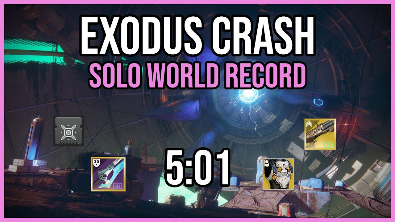Destiny 2: Exodus Crash Solo WR in 5:01 - YouTube
