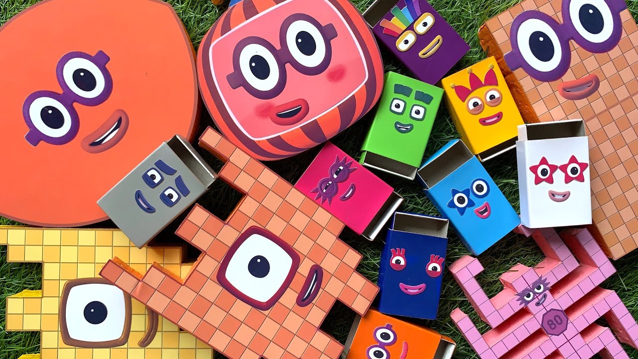 Looking for Numberblocks NEW 534 Puzzle Tetris Shape ASMR ...