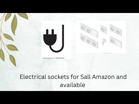 electrical sockets Amazon for Sall shop now - YouTube