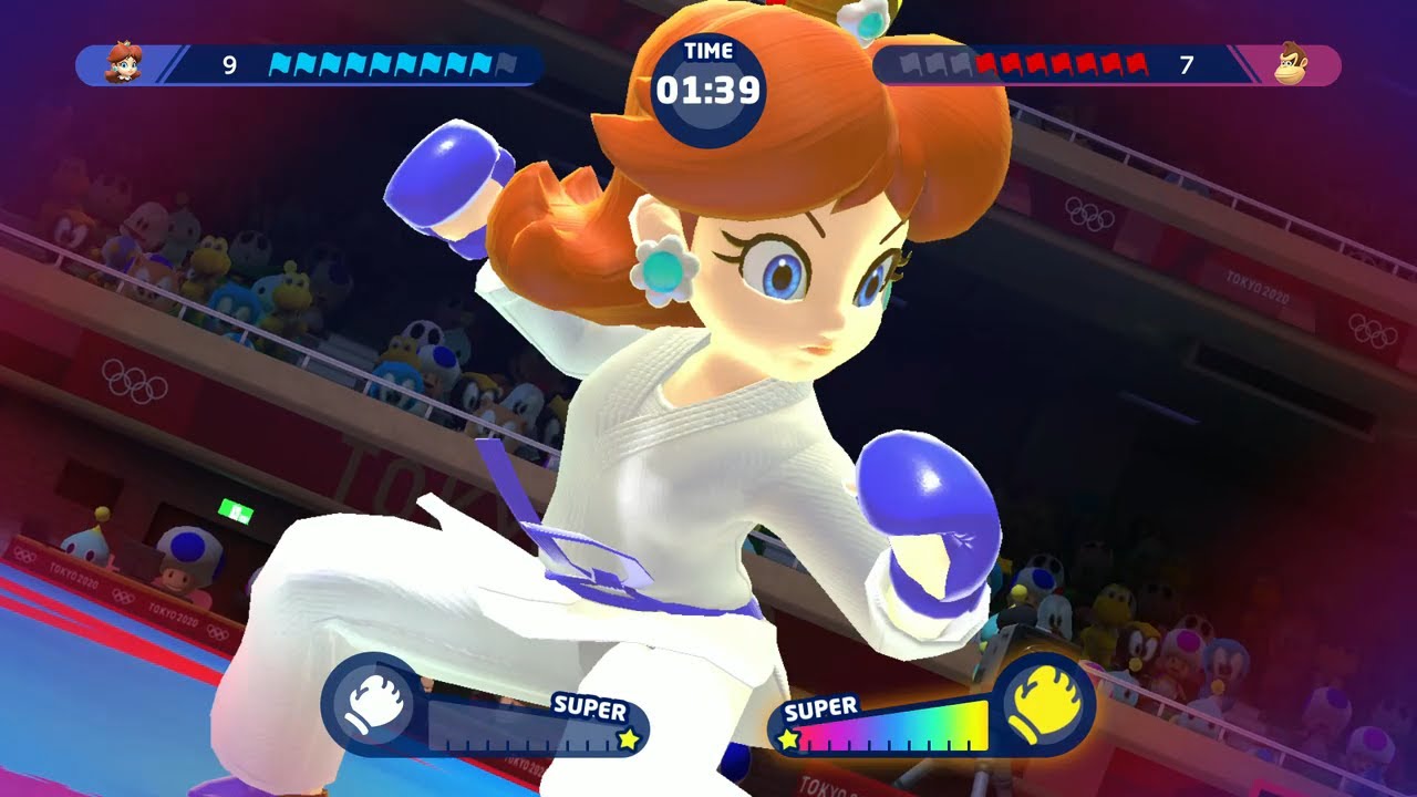 MARIO & SONIC AT THE OLYMPIC GAMES TOKYO 2020 Daisy - Football & Karate ...