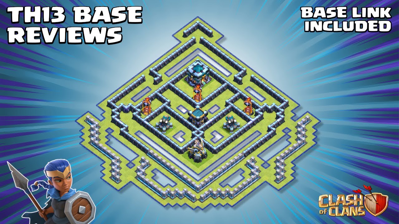 SUPERB TH13 Base With COPY LINK | Town Hall 13 War Base With BASE LINK ...
