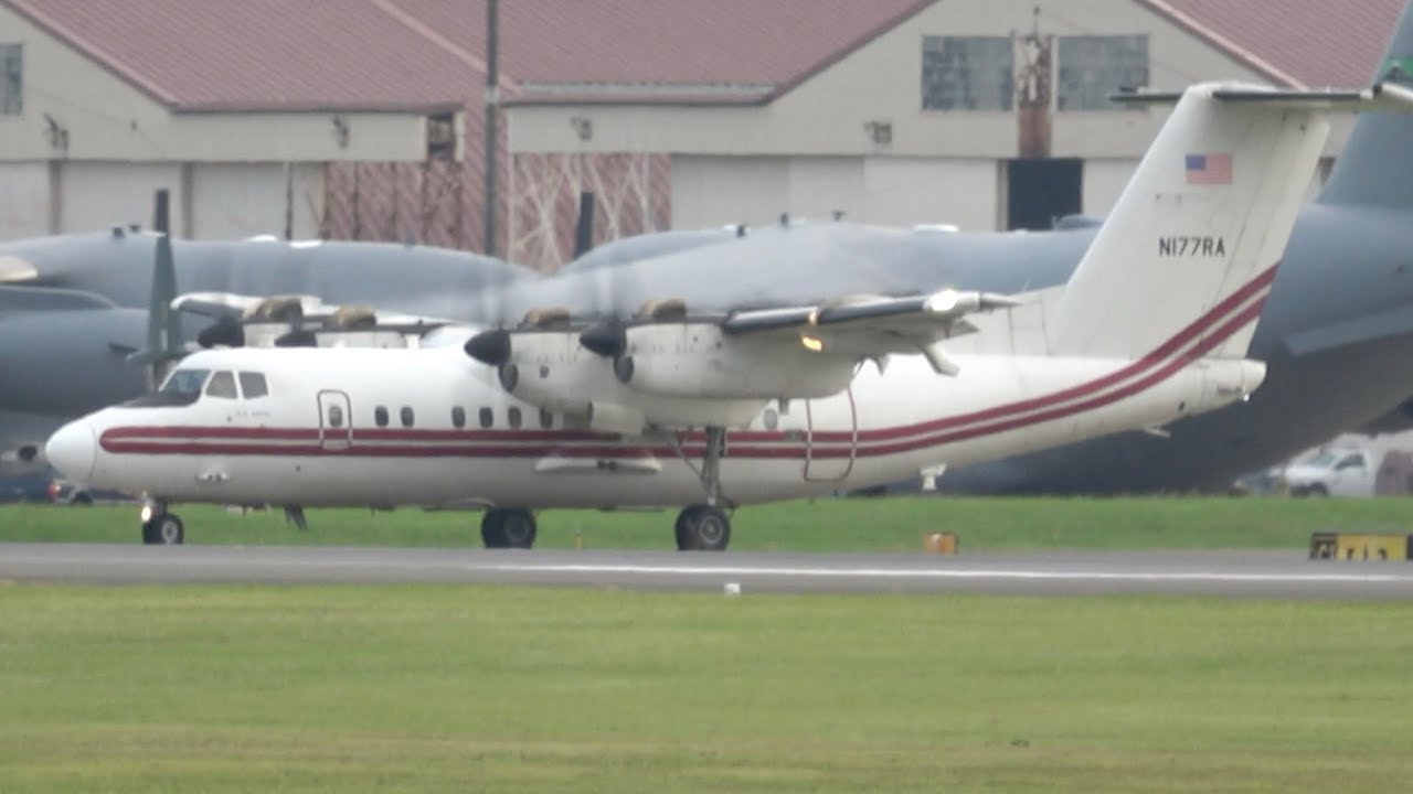 EO-5C 在韓米陸軍 N177RA 横田基地 2024.9.15 - YouTube