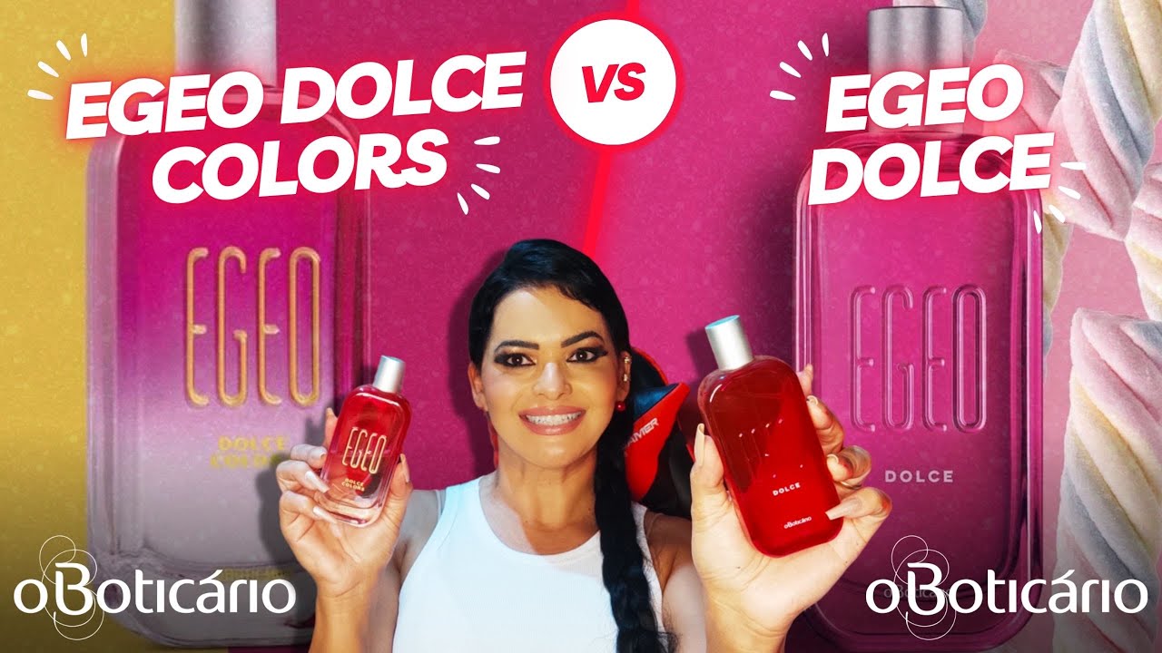 QUAL O MELHOR: EGEO DOLCE ou EGEO DOLCE COLORS? - YouTube
