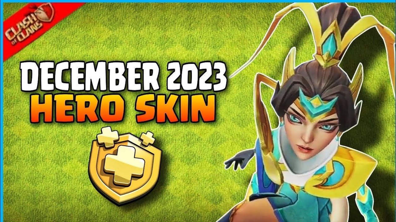 Upcoming December 2023 Gold Pass Skin In COC - Upcoming Hero Skin in ...