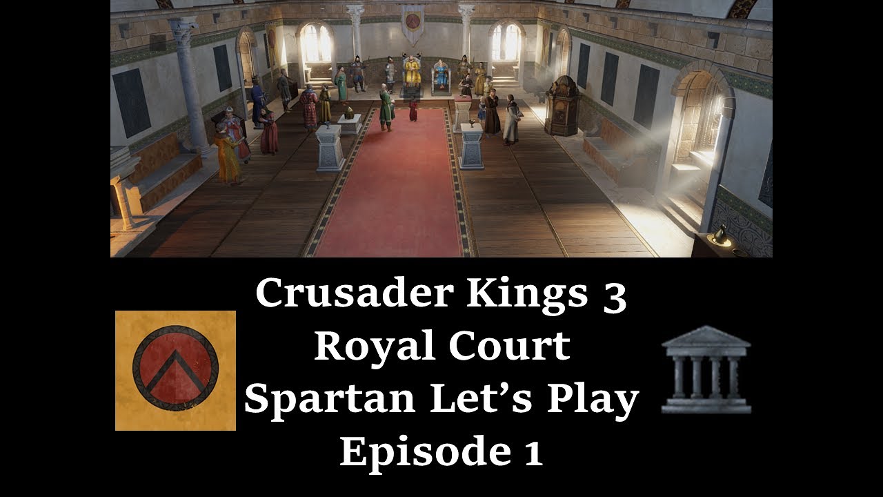 CK3 Royal Court Spartan Let's Play P1 THIS IS SPARTA! - YouTube