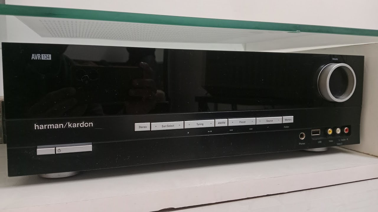 Harman kardon amplifier usb 134 active subwoofer 5 satellite spk ...