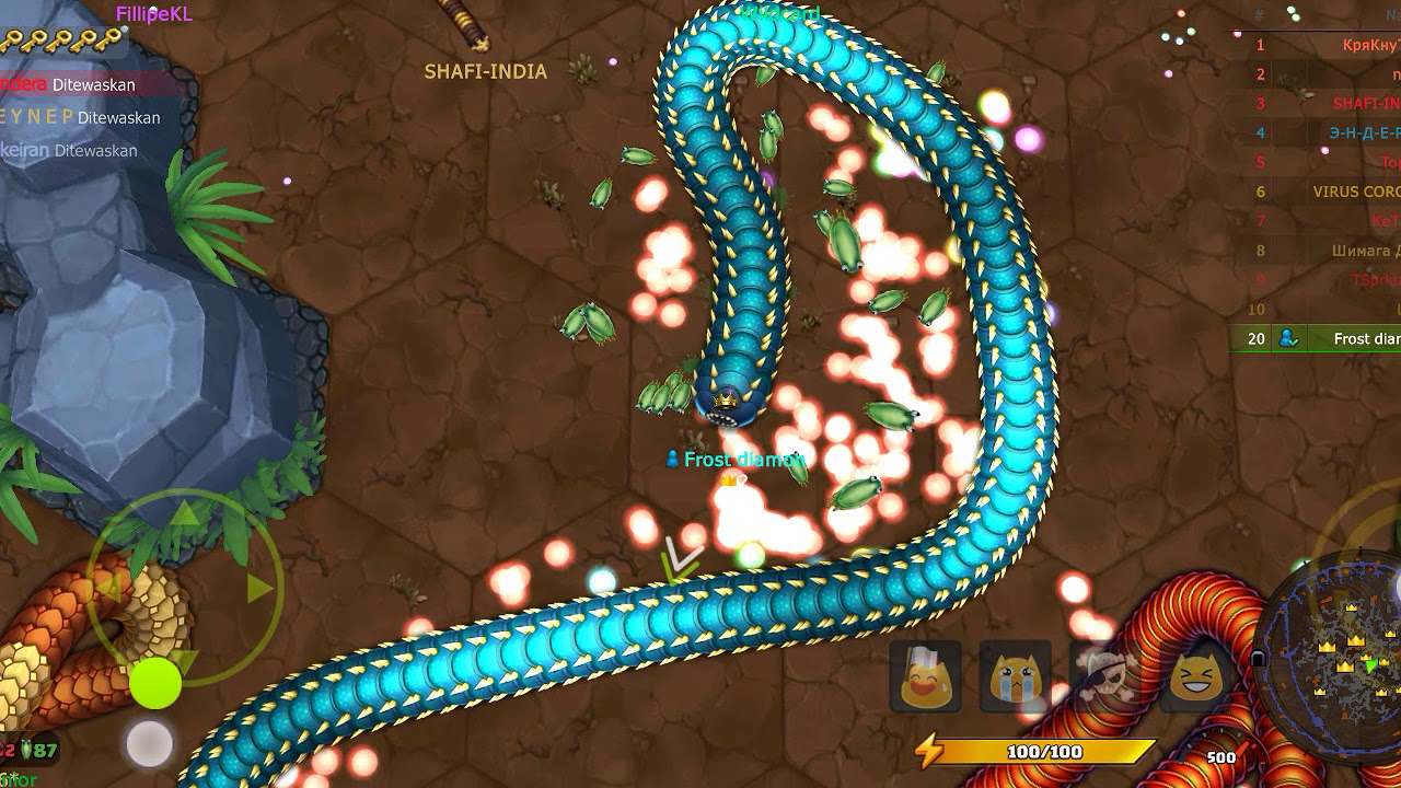 gameplay little big snake - YouTube