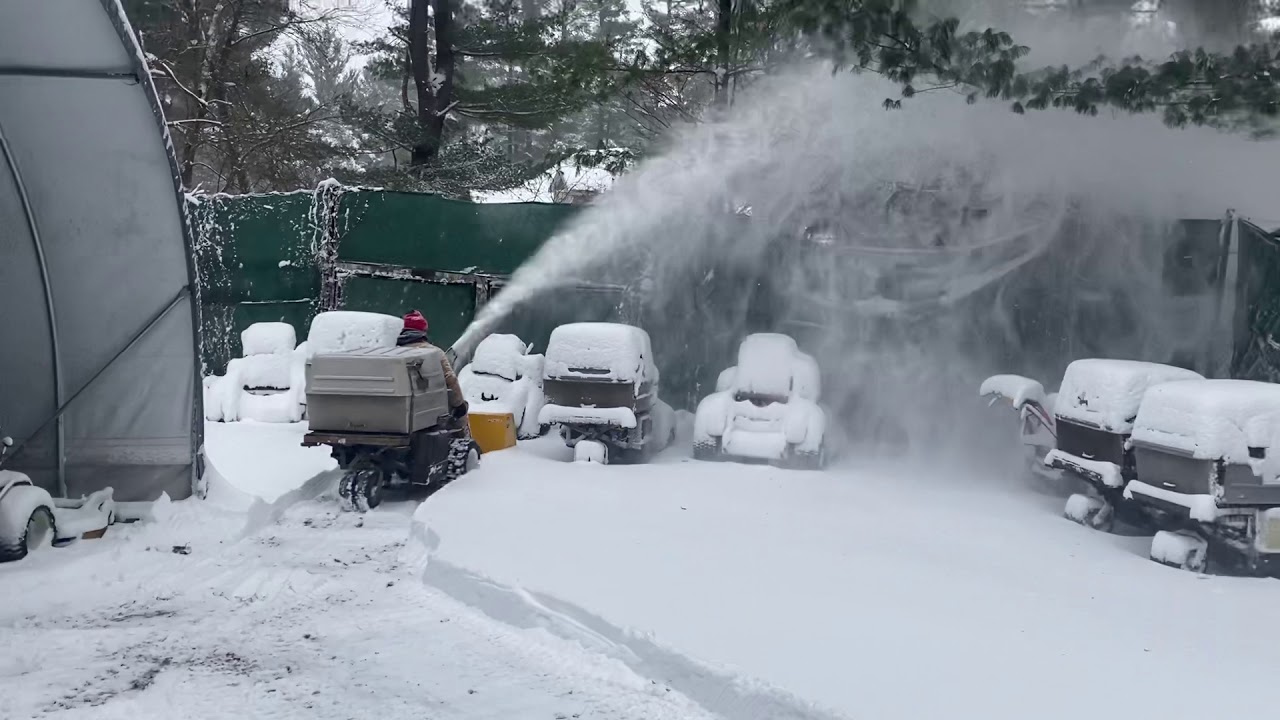 20 hp snowblower (of death) - YouTube