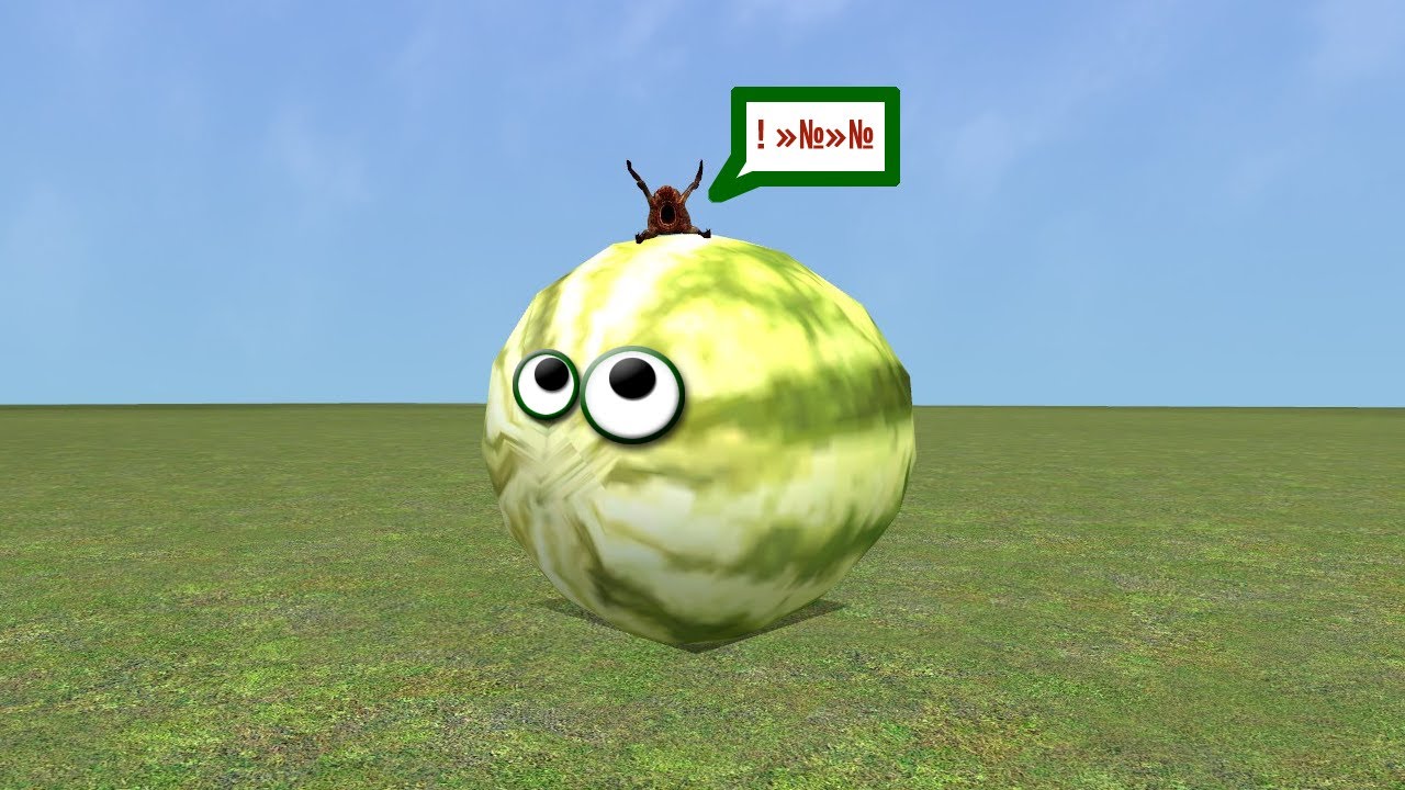 Wrecking Watermelon [Gmod] - YouTube