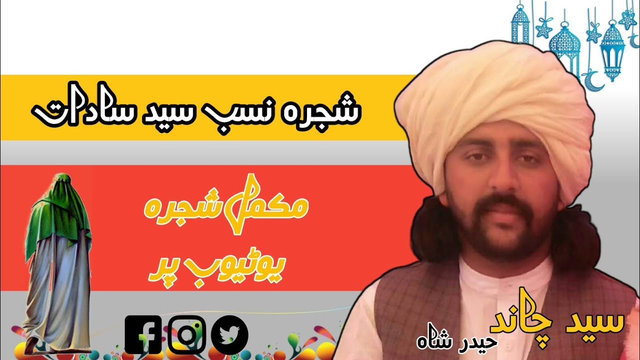 #Syed Shajra e nasab of syed sadat||Complete shajra naqvi syed - YouTube