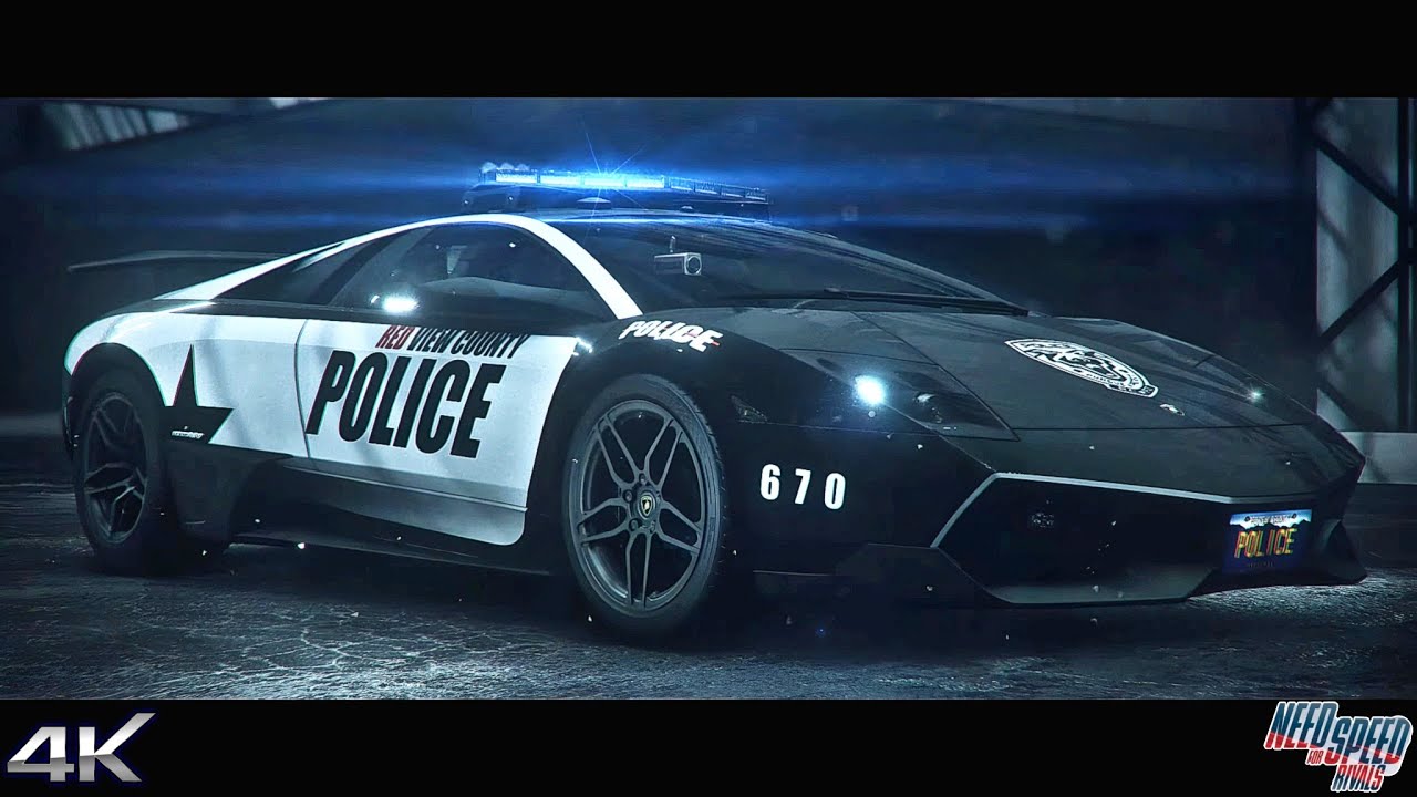 NFS Rivals Police Lamborghini Murcielago Unlocking Scene [4K] - YouTube