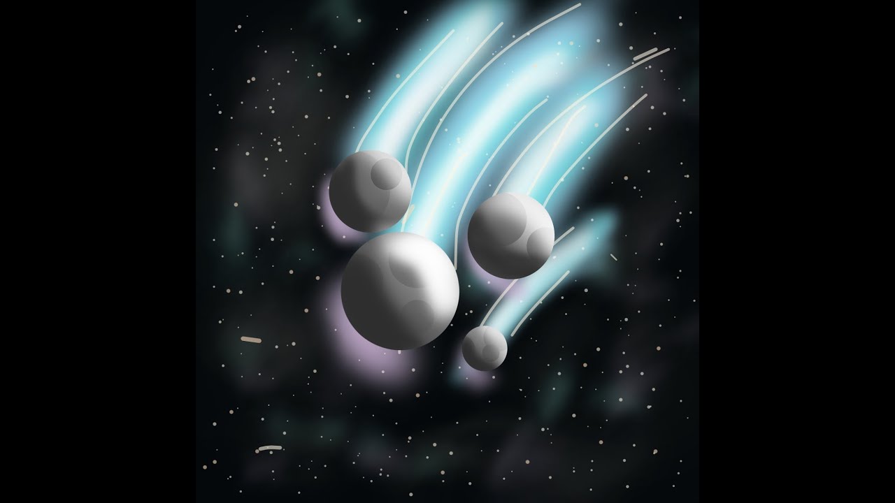 Art With Ash: Episode IDK; Meteor Shower - YouTube