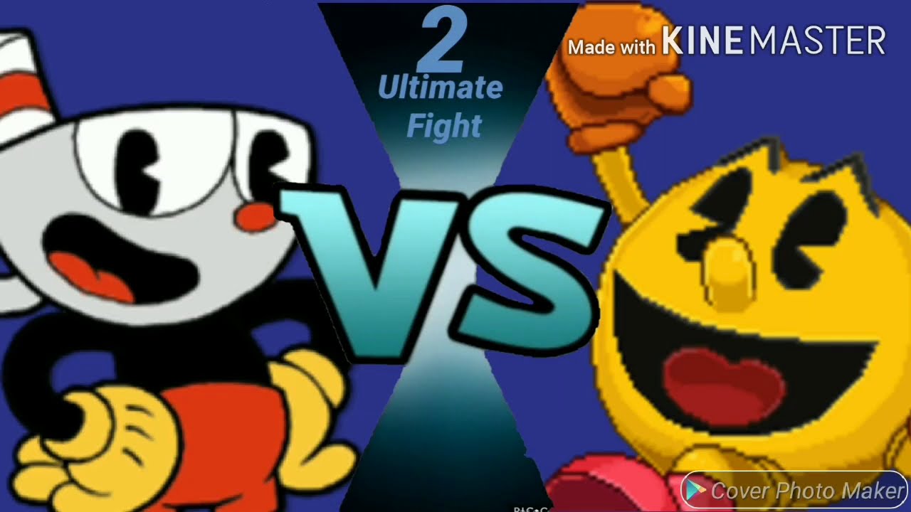 Pacman(Namco) Vs Cuphead(Cuphead don't deal with the devil) - YouTube