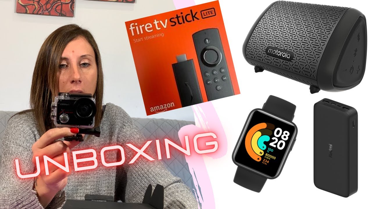 Unboxing Motorola Sonic Sub 240 Bass, Mi Watch Lite, Firestick Lite ...