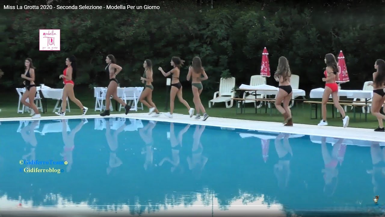 Miss La Grotta 2020 - Seconda Selezione - Modella Per un Giorno - YouTube