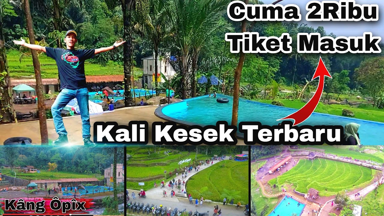 Wow Wisata Termurah Cuma 2Ribu Tiket Masuk Nya , Wisata Kali Kesek ...