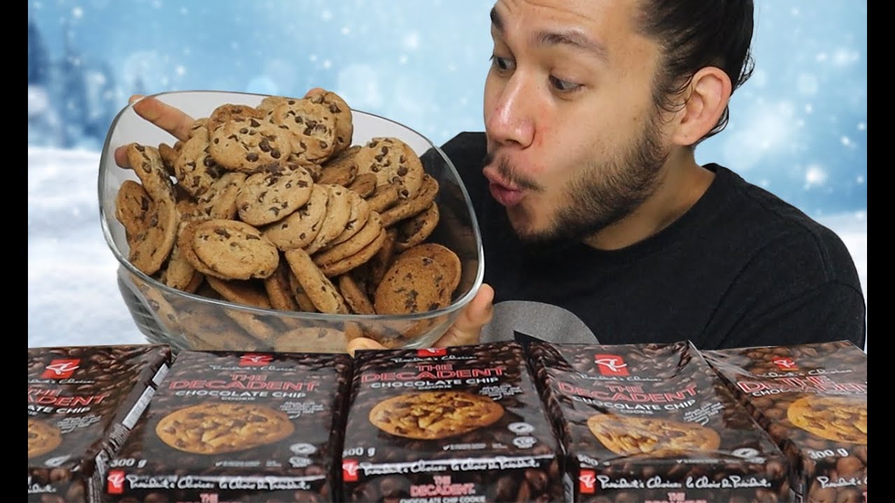 100 COOKIES in 10-MINUTES CHALLENGE | MAN V FOOD (6000 calories) - YouTube