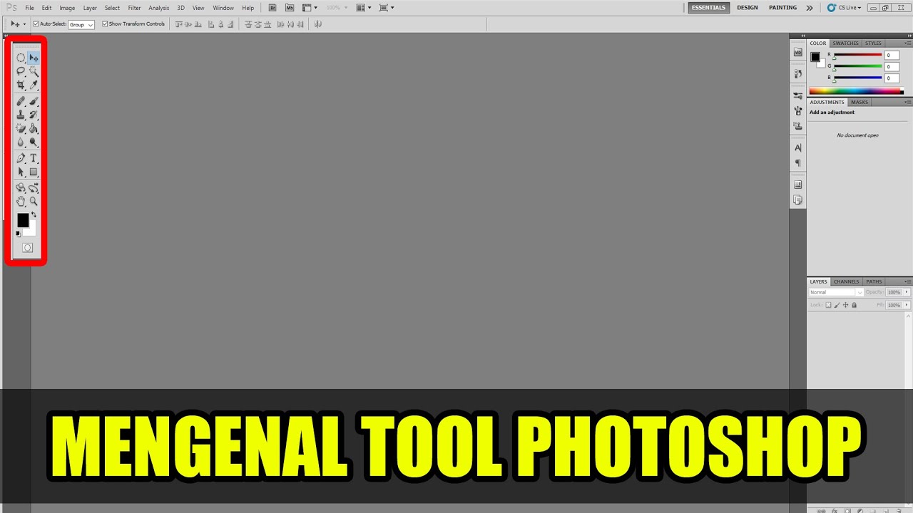 Mengenal Tool Photoshop cs5 #1 - YouTube