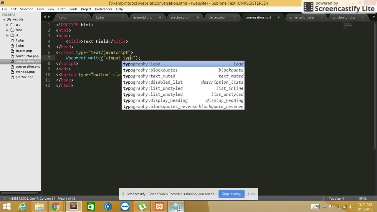 How to get multiple new text field onclick every click on button HTML ...