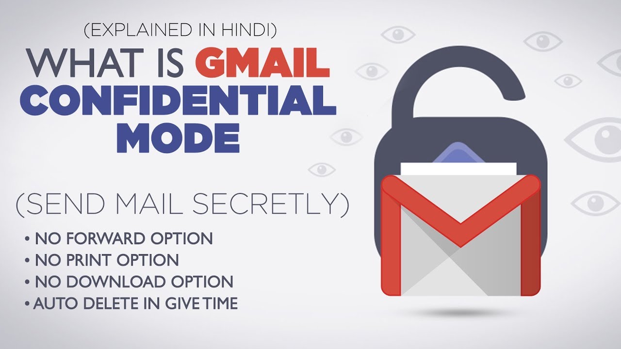 How to use Confidential Mode in Gmail - YouTube