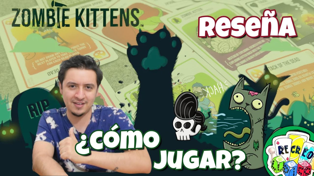 Zombie Kittens Juego de cartas | Exploding Kittens - YouTube