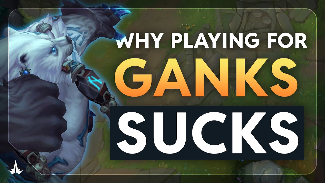How to PROPERLY gank and why it sucks - YouTube