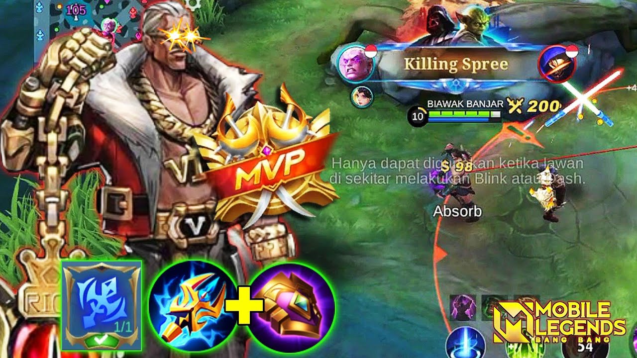 PHOVEUS BEST BUILD | PHOVEUS MOBILE LEGENDS - GAMEPLAY HERO PHOVEUS ...