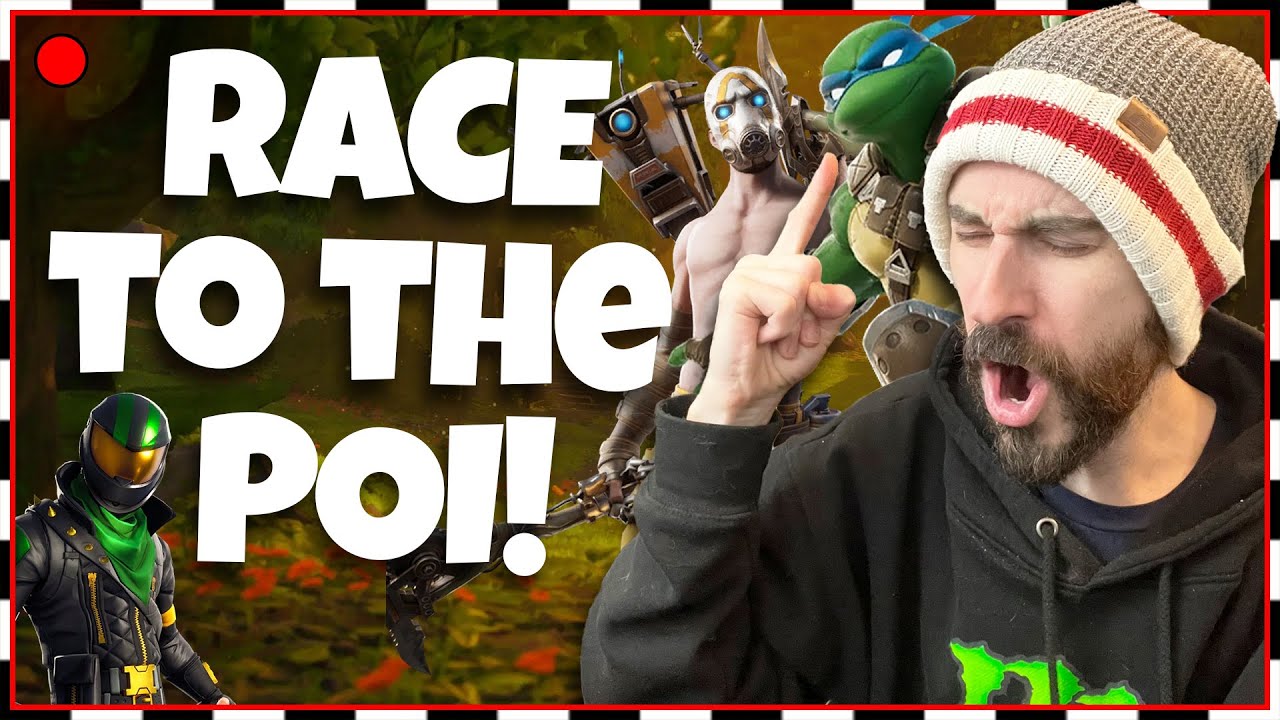 WHO'S THE FASTEST?! It's a RACE TO THE POI CHALLENGE!!! - YouTube