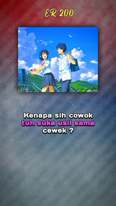 Kenapa Cowok Suka Usil ? - YouTube