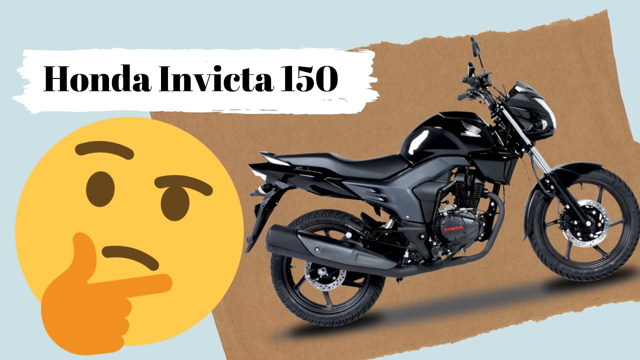 Honda Invicta 150 - YouTube