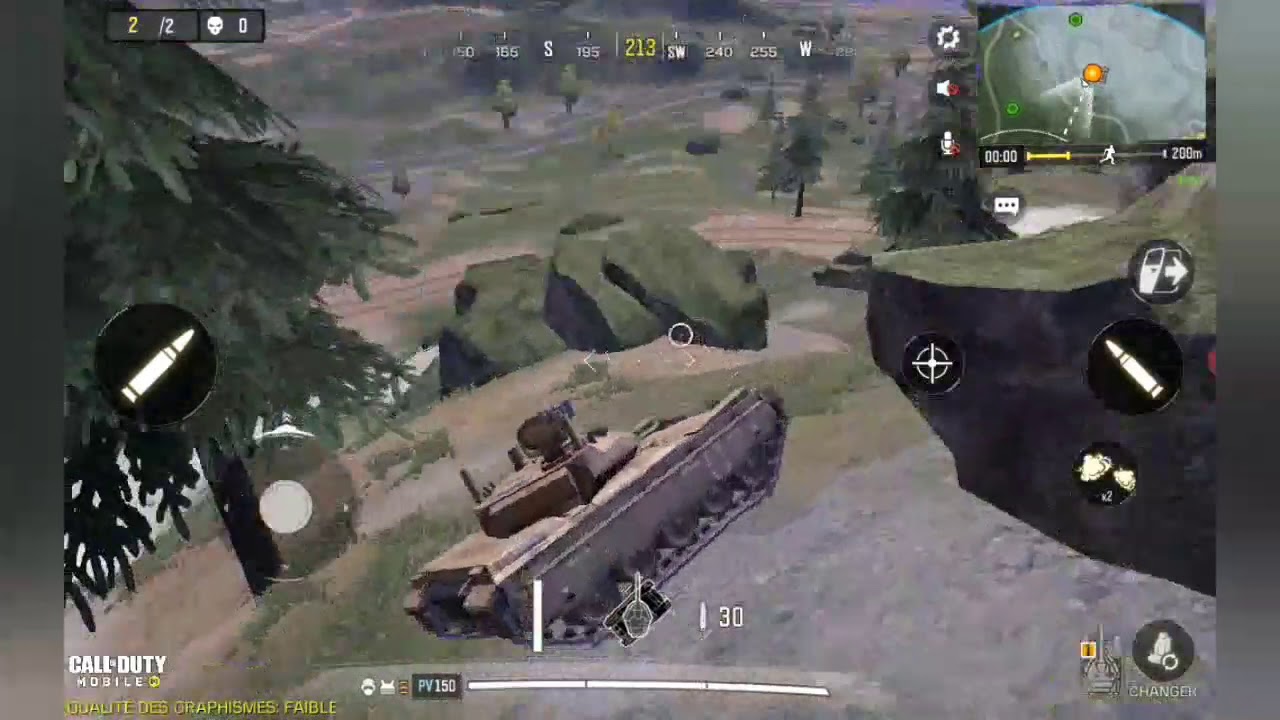 Battle de tank epic 1vs1 cod mobile br - YouTube