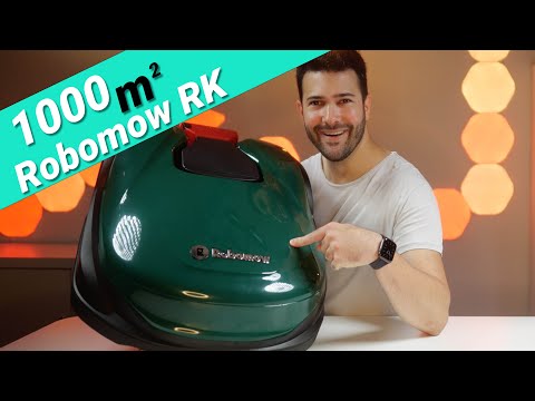 Robomow RK 1000 im Test - So geht schöner Rasen mit Haupt & Nebenfläche