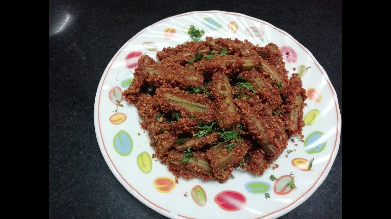 Masala Mullakaya Recipe | Masala drumstick | Drumstick | Suvarna kalla ...