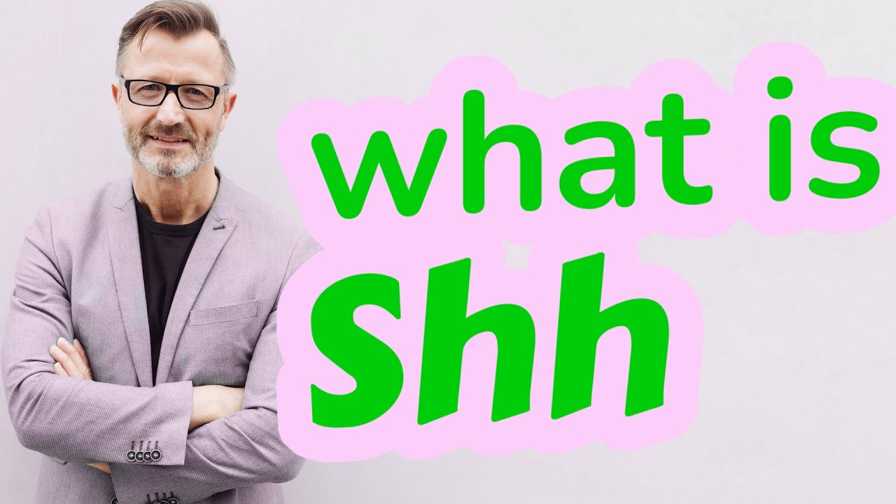 Shh | Meaning of shh 📖 📖 📖 - YouTube