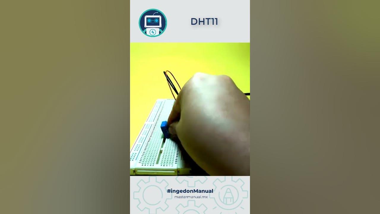 💧🌡️ ¿cómo Medir Temperatura Y Humedad Sensor Dht11 Con Arduino Ingedonmanual Youtube