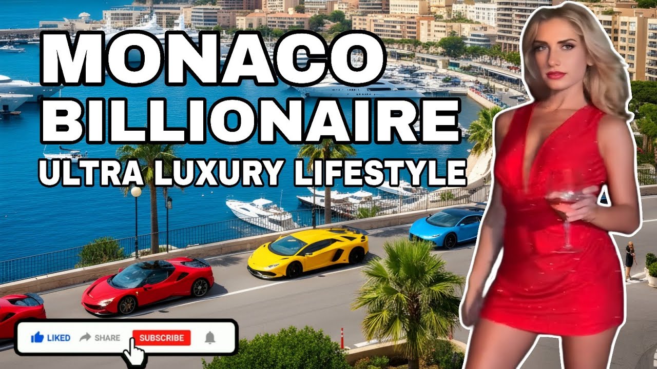 Billionaire Lifestyle in Monaco | Gorgeous Ladies & Supercars Evening ...