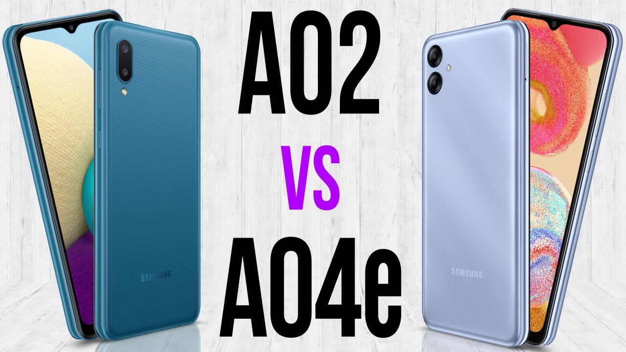 A02 vs A04e (Comparativo & Preços) - YouTube