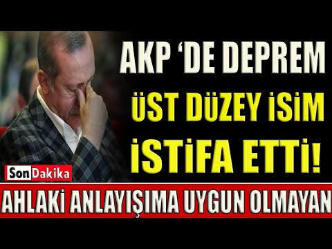 AK Parti'de Flaş gelişme! Üst Düzey İsim İstifa Etti: SAYGISIZLIK OLMASIN DİYE\