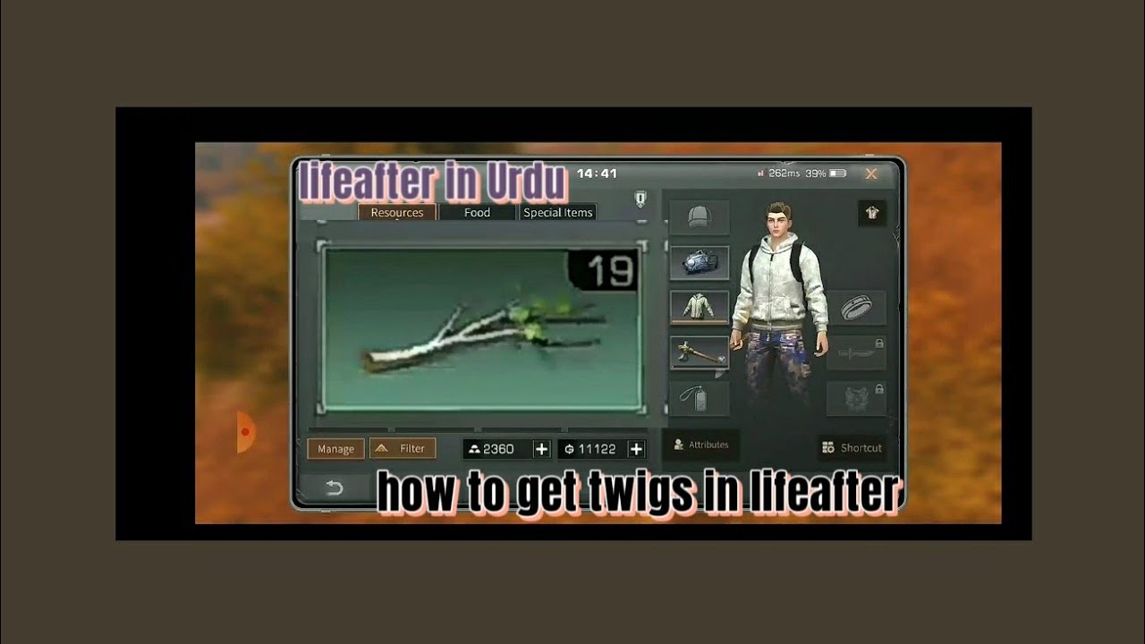 how to get twigs in lifeafter| how to collect twigs lifeafter - YouTube