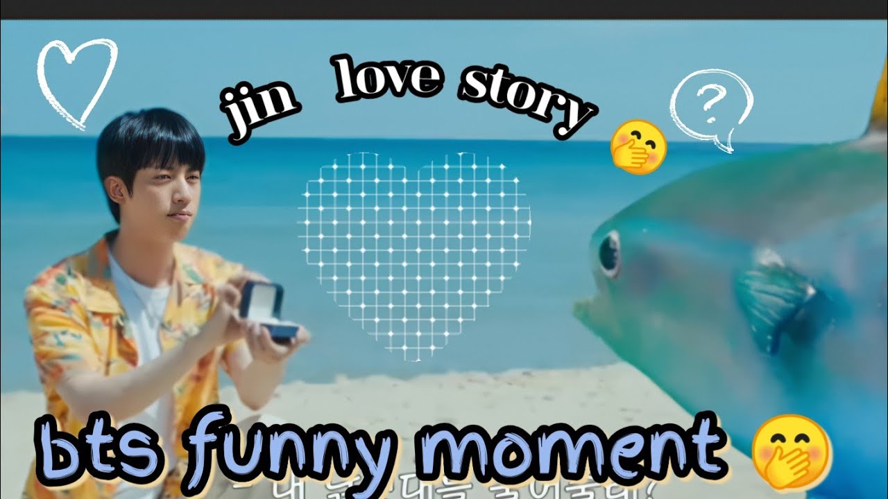 #BTS funny moment 🤣💜💜🙆🏻‍♀️jin love 🤭only fish but 😅#viralvideo @BTSLJKV ...