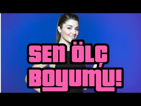 Hande Erçel'in Boyu Kaç Cm ? Hande Erçel Boyu Sen Çal Kapımı Eda Boyu | Ünlülerin Boyları Bölüm 6