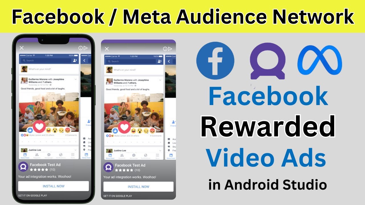Facebook / Meta Audience Network Ads Implantation 2025 || rewarded ...
