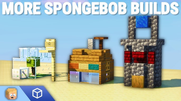 Minecraft How To How To Build Spongebob House