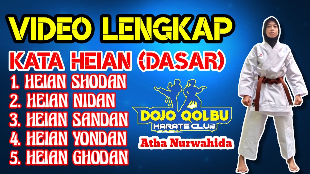 KARATE KATA 1 2 3 4 5 || FULL VERSION - YouTube