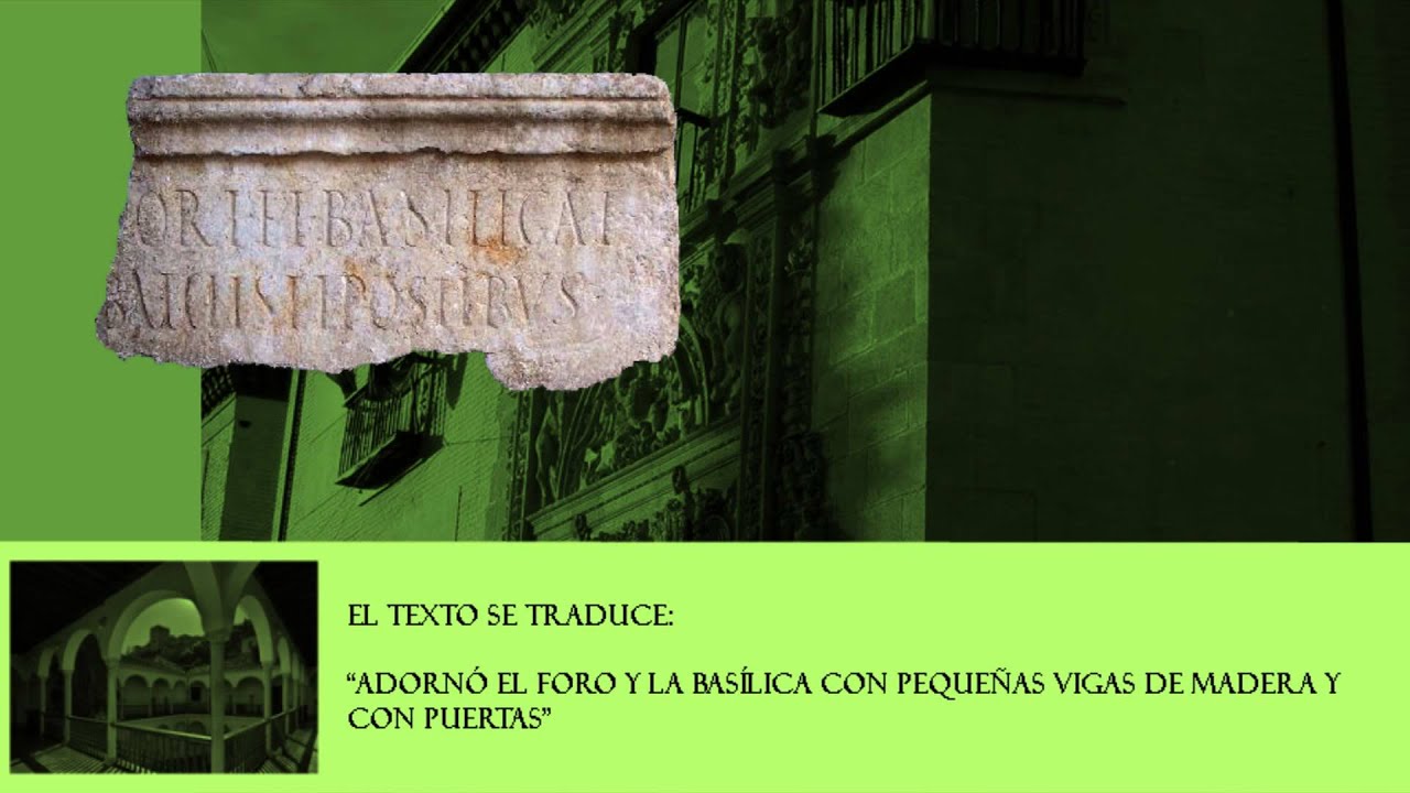 Capítulo 4 Los Tesoros de la Casa de Castril: Dintel romano del ...