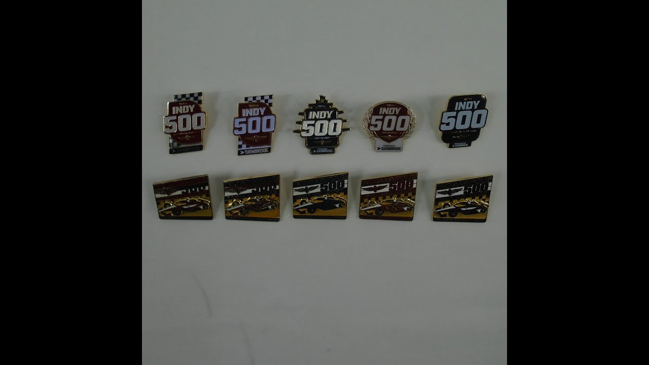 2020's Indianapolis 500 Collector Event or Car Mount Lapel Pin - YouTube